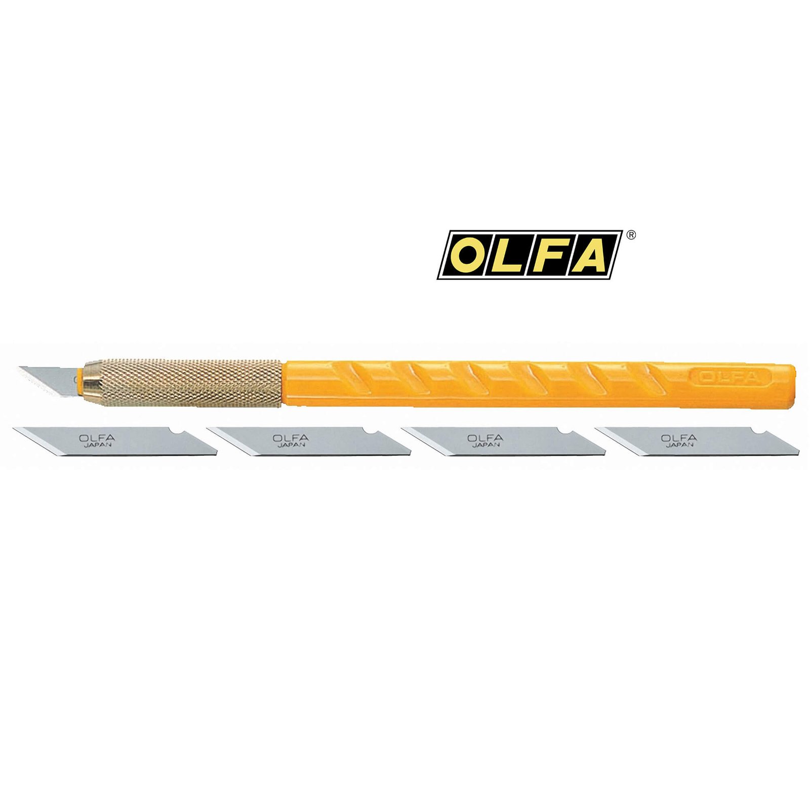 BÉ BÌNH|Dao cắt thủ công OLFA AK-1/5B (10B) kèm 5 lưỡi KB 30 độ